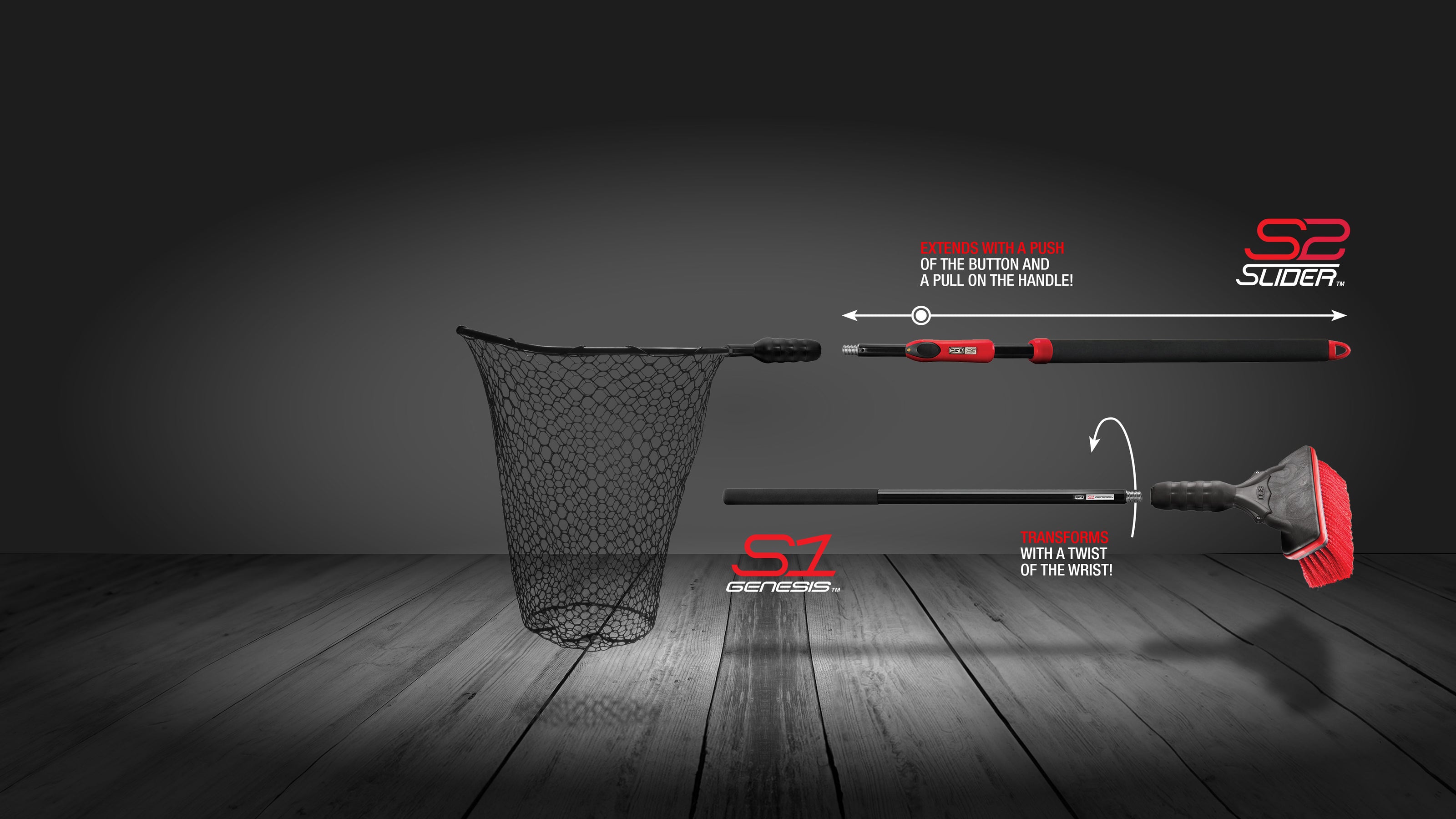 S2 & S1 Landing Nets – EGO Fishing