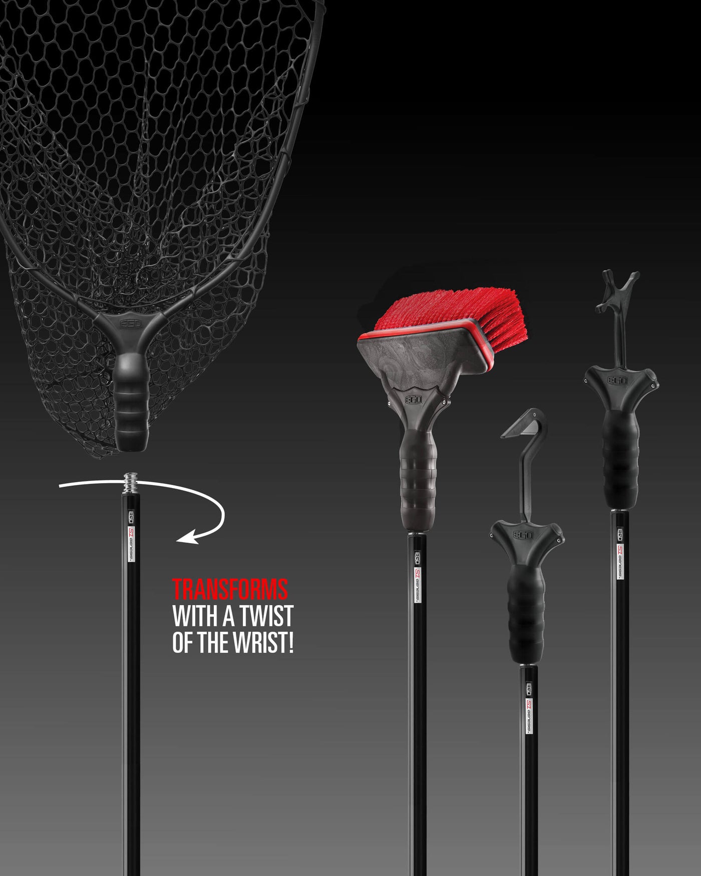 S1 Genesis-Large Nylon Net – EGO Fishing